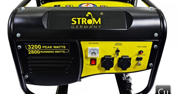 Krustcels.Com — Nopirkt Benzīna ģenerators 3200w, 230v strom® (ST4000E)