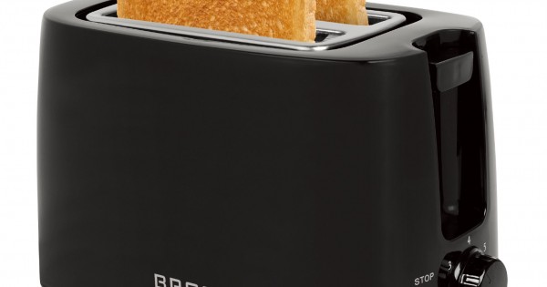 Tosteris, 220-240V; 50/60Hz, 650-700W. 2 šķēles, uznirstošs.